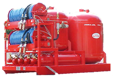 Twin-Agent Fire Protection Skid Systems | Burner Fire Control