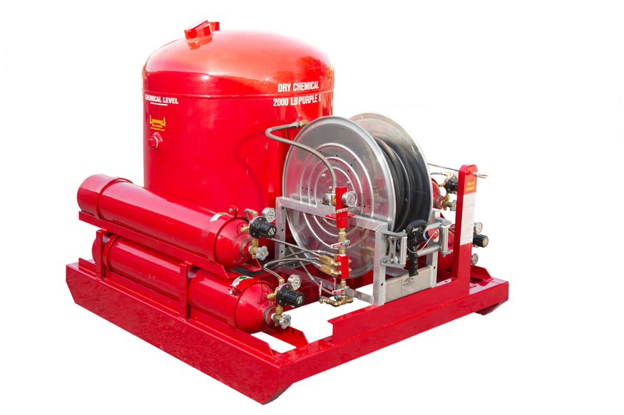 Dry Chemical Powder Skids | Burner Fire Control