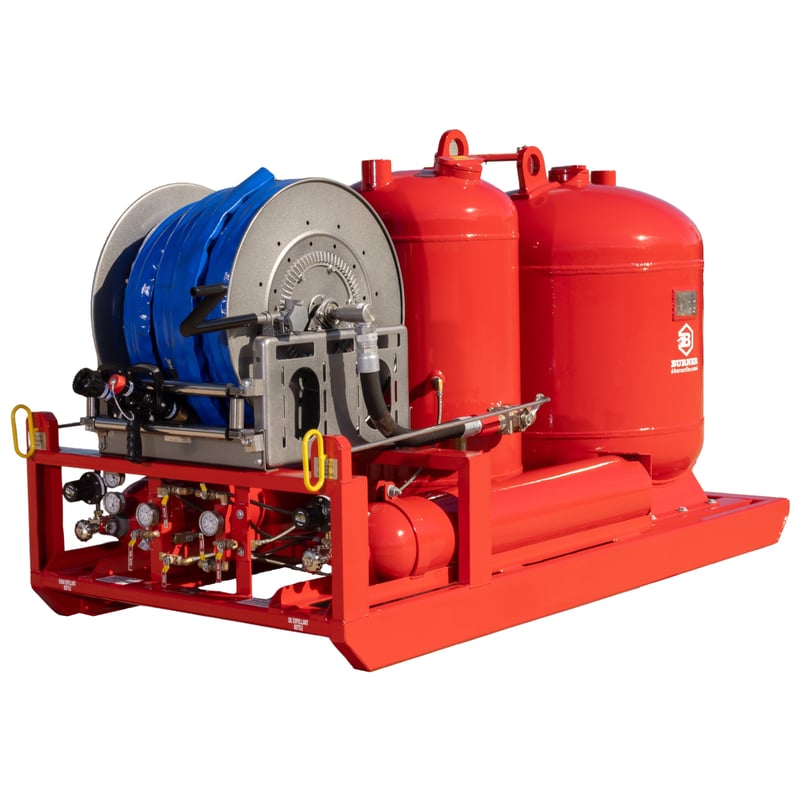 Twin-Agent Fire Protection Skid Systems | Burner Fire Control