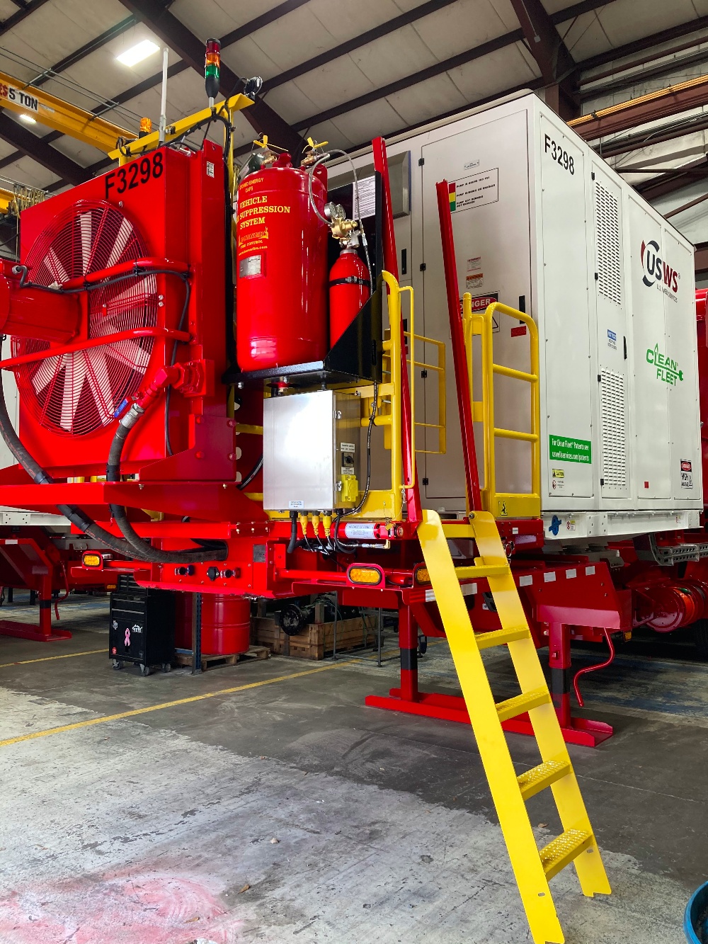 Frac Pump Fire-fighting Units for Wellsite Fire Protection | Burner