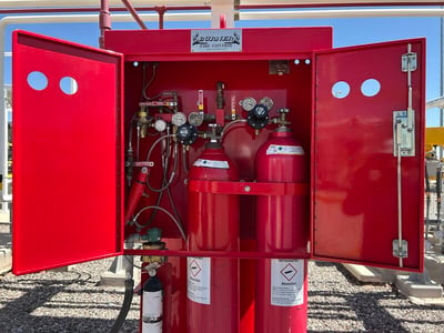 Pre-Mixed Foam Skid Systems - Single Agent | Burner Fire Control